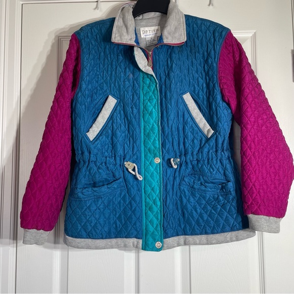 Vintage | Jackets & Coats | Vintage 9s Grandma Quilted Cottage Jacket ...
